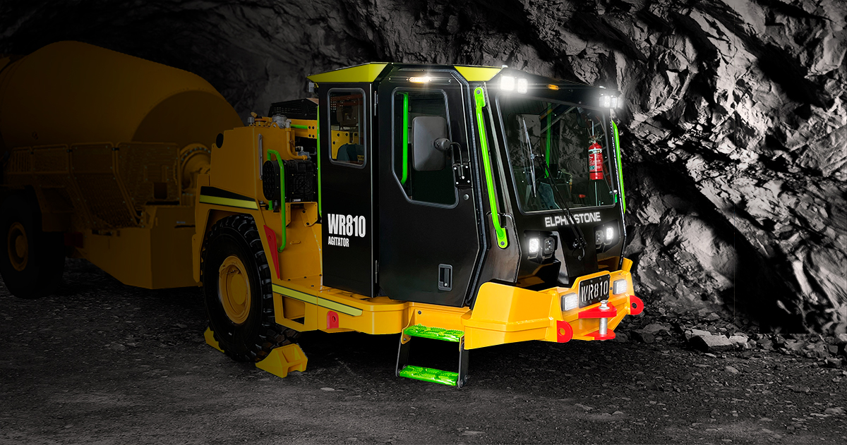 New WR810 front cab launched at UGOP2023 in Brisbane | Elphinstone Pty Ltd